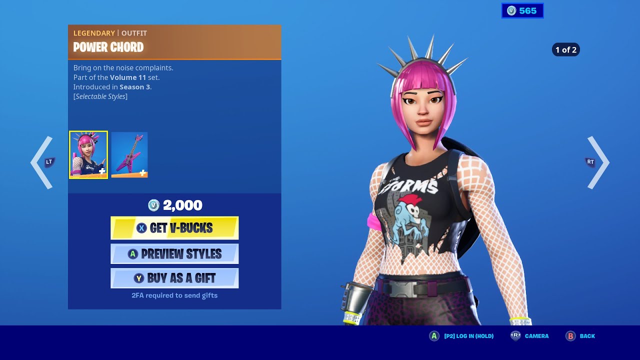 POWER CORD (ITALKFORTNITE) IS BACK !!! Fortnite Item Shop June 7 2020 ...