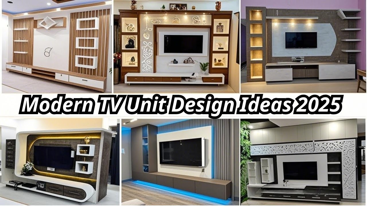 TV Unit | Modern TV Unit Design Ideas 2025 | TV Unit Design 2025 | TV ...