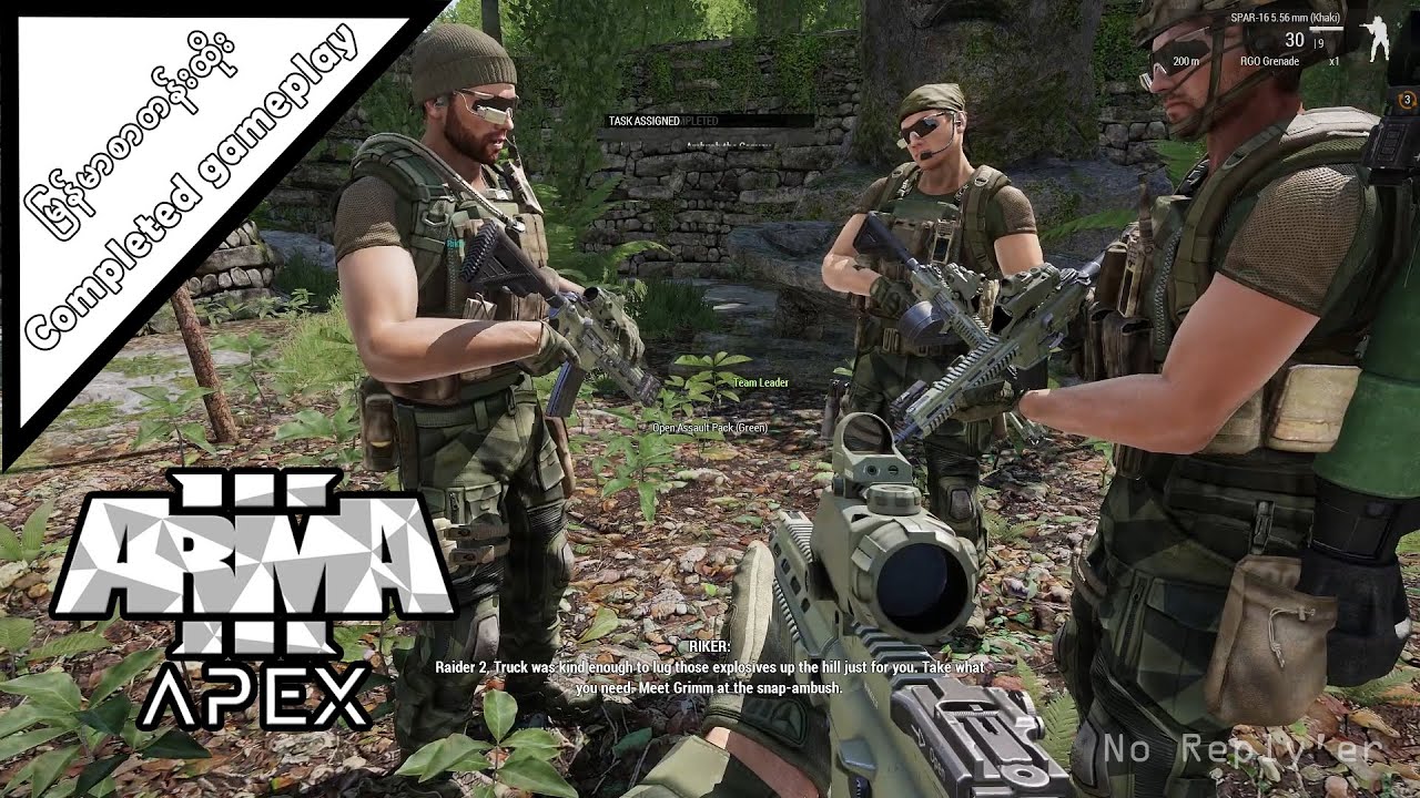 Arma 3 - APEX Protocol - Complete Cut Gameplay (မြန်မာစာတန်းထိုး) - YouTube