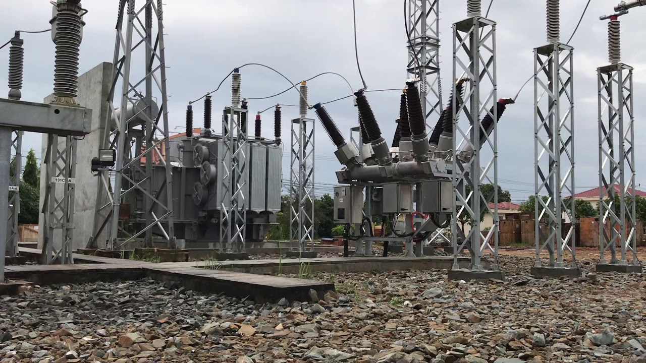 Energize new transformer 115/22KV - YouTube