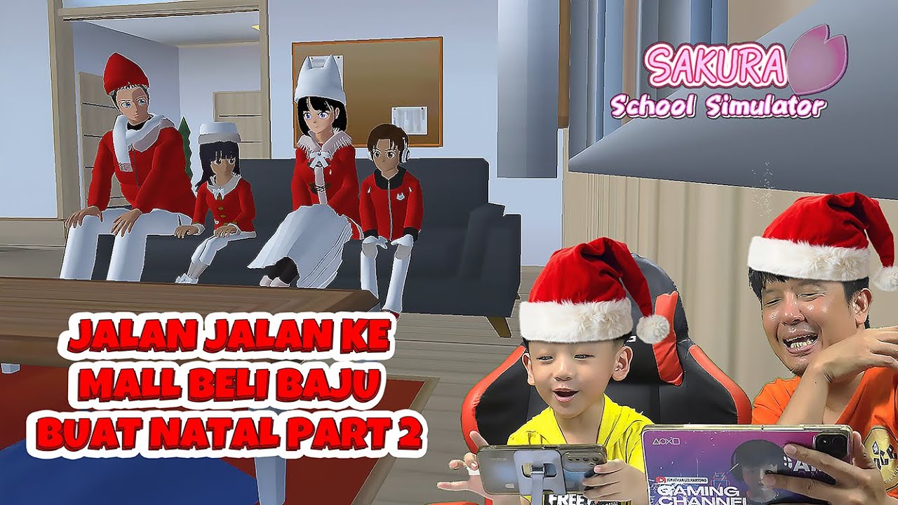 sakura yuta mio genjuro ke mall part 2 | sakura school simulator #sakuraschoolsimulator - YouTube