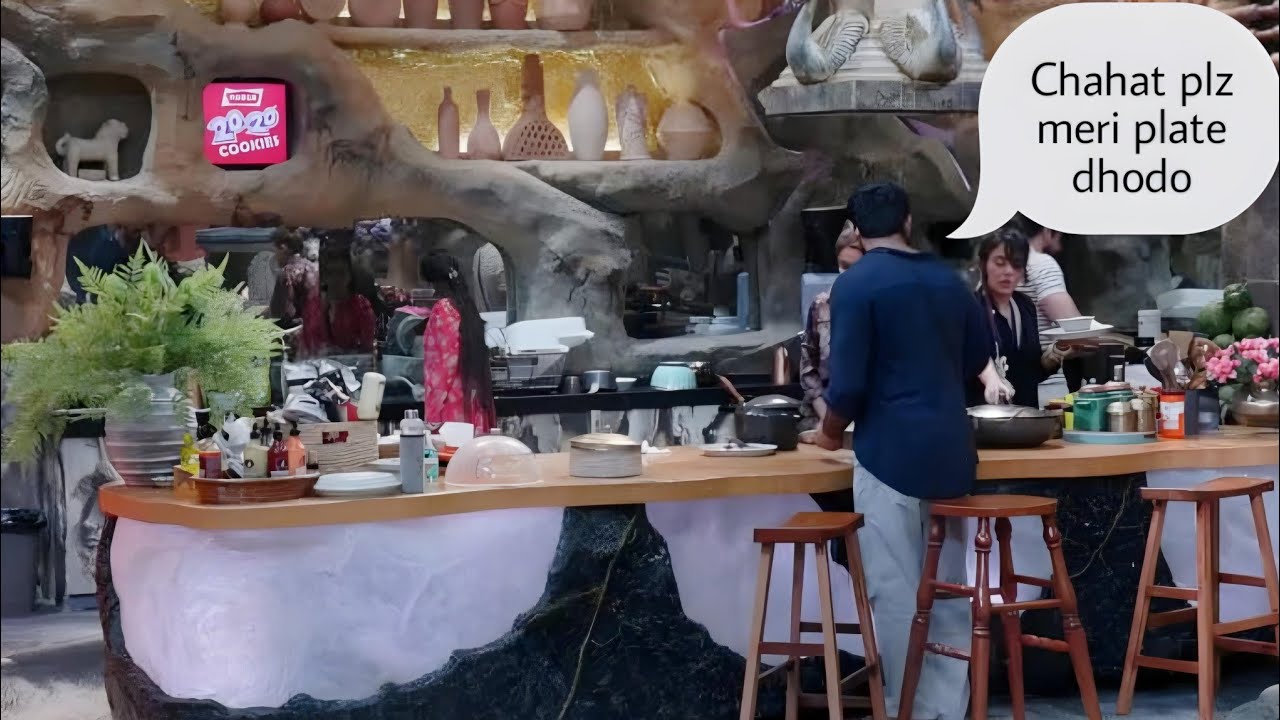 Chahat Ko Rajat Ne Kari Request, Chahat Ne Dhoyi Rajat ki plate, Rajat Thankful, Bigg Boss 18 ...