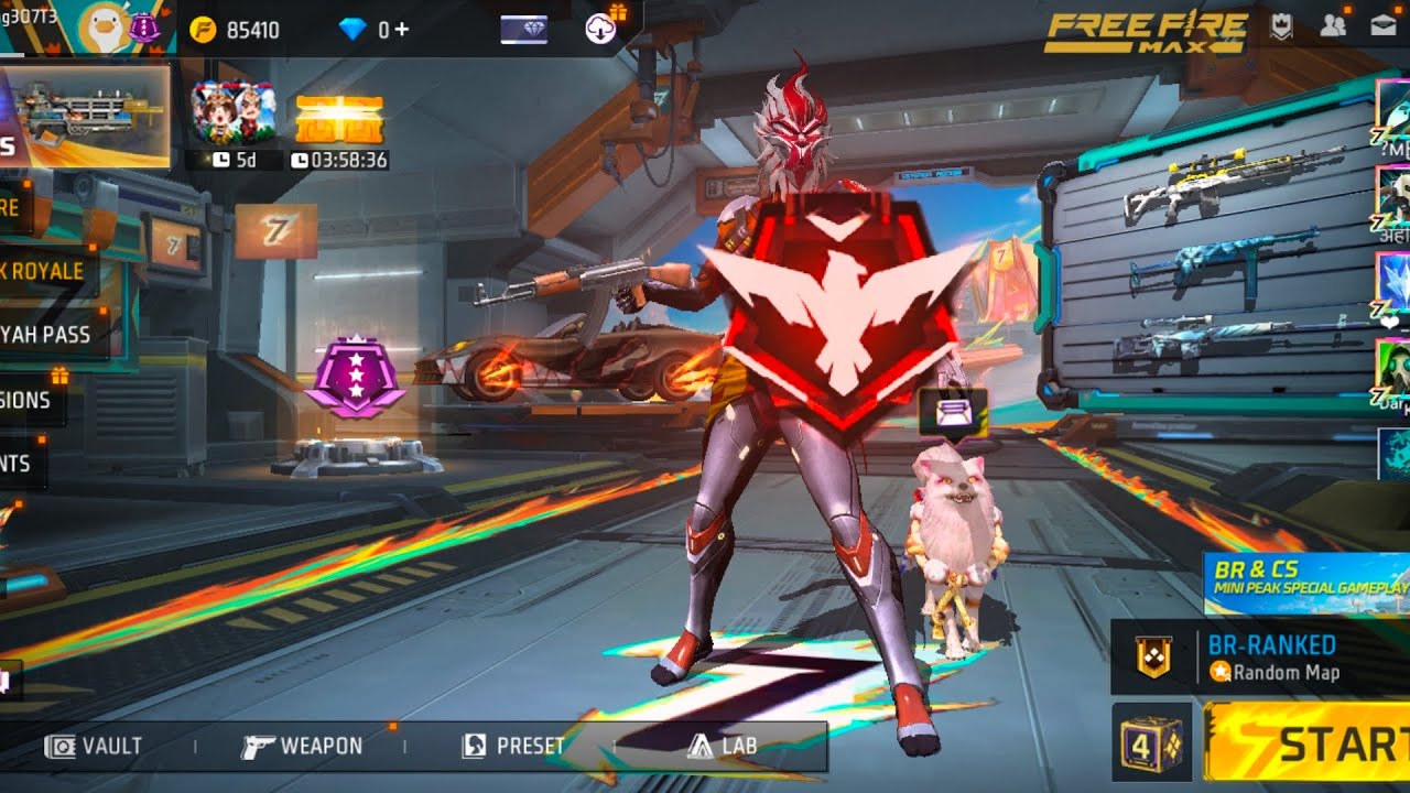 Free fire max rankers game - YouTube