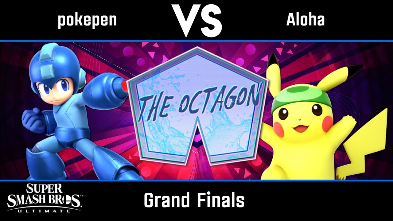 pokepen (Mega Man) vs Aloha (Pikachu) - Grand Finals - Octagon #43 ...