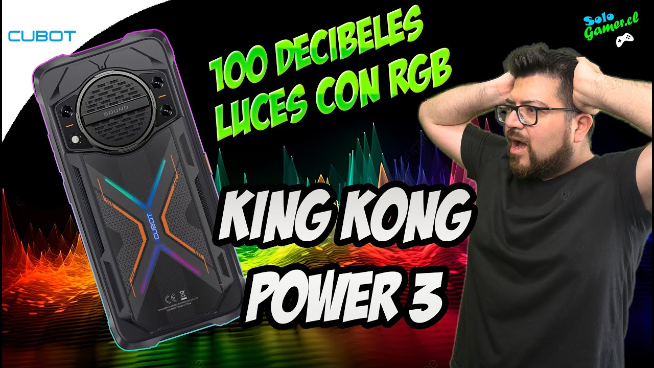CUBOT King Kong Power 3 Review | Parlante y Luz RGB - YouTube