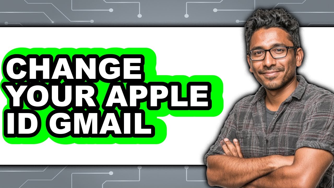 How to Change Your Apple Id Gmail (easy Method) - YouTube