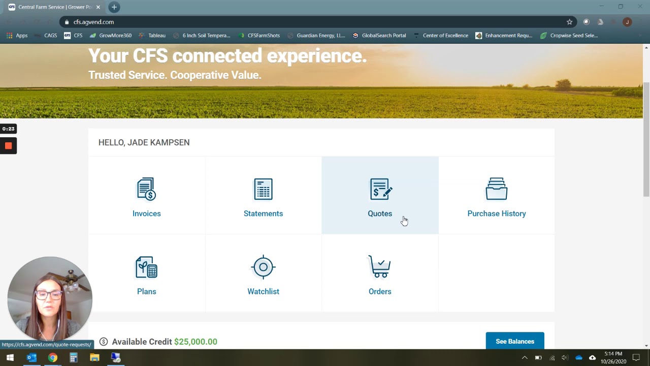 2020 CFS Agvend App - Launching Nov. 2nd - YouTube