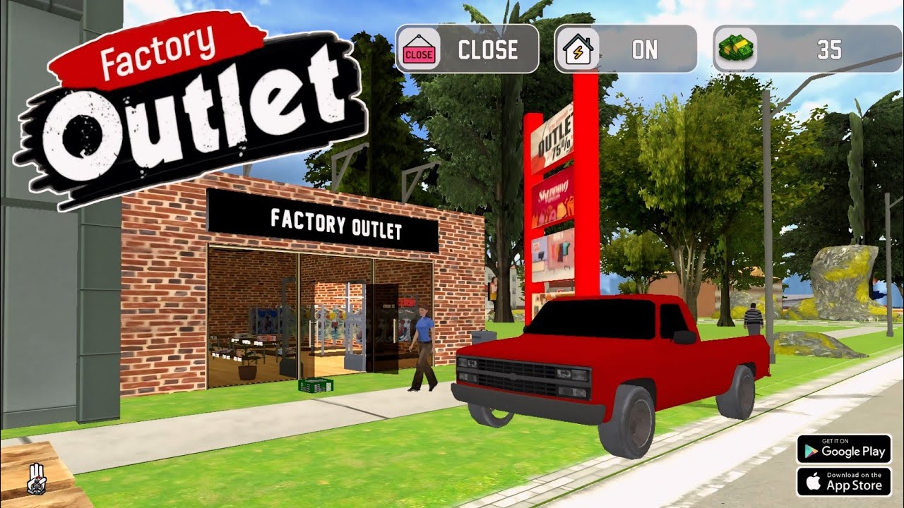 Factory Outlet Business 3D Android Gameplay - YouTube