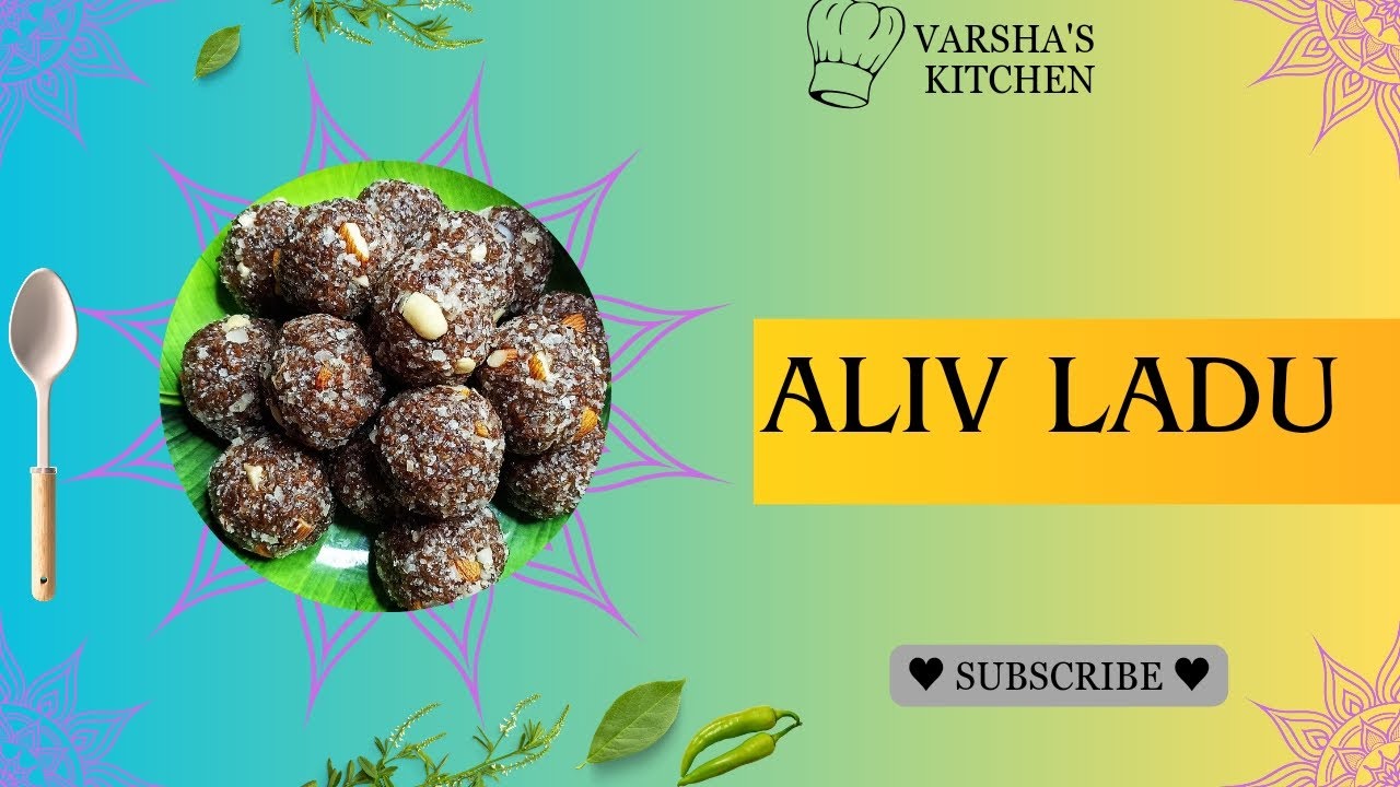 अळीव लाडू.. ALIV LADU...HALIM LADU RECIPE🙏like share and subscribe ...