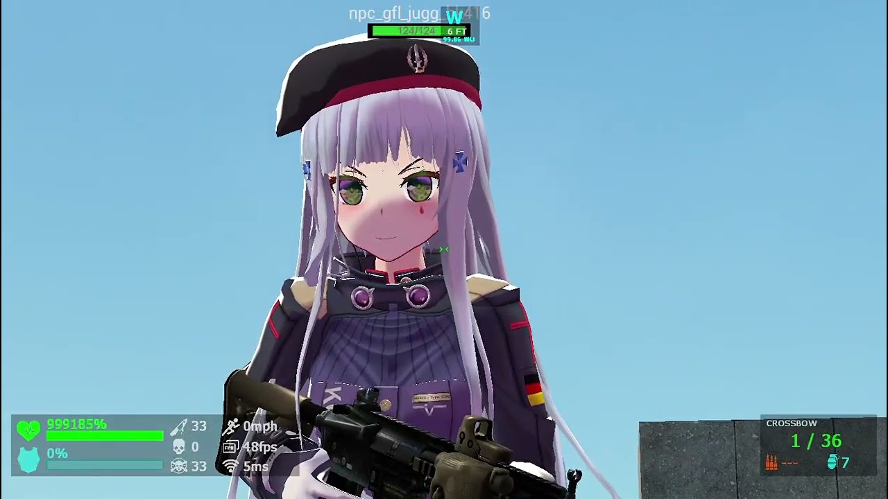 Garry's Mod = Girls' Frontline SNPCs : More Expressions - YouTube