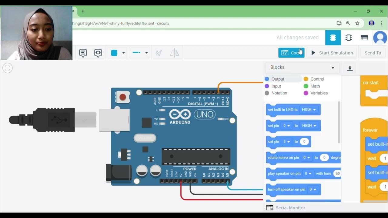 Simulasi Tinkercad dalam Membuat Sensor LDR Nyala Mati Lampu Menggunakan Arduino - YouTube