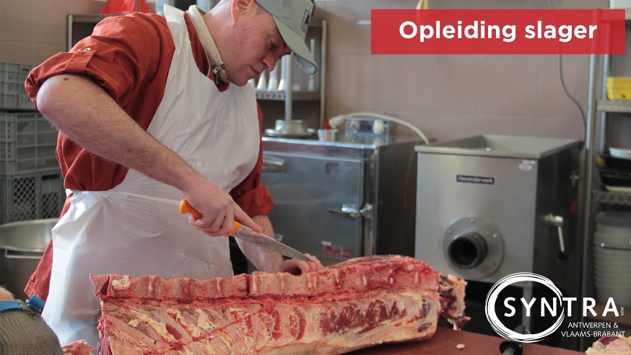 Opleiding Slager - Syntra AB - YouTube
