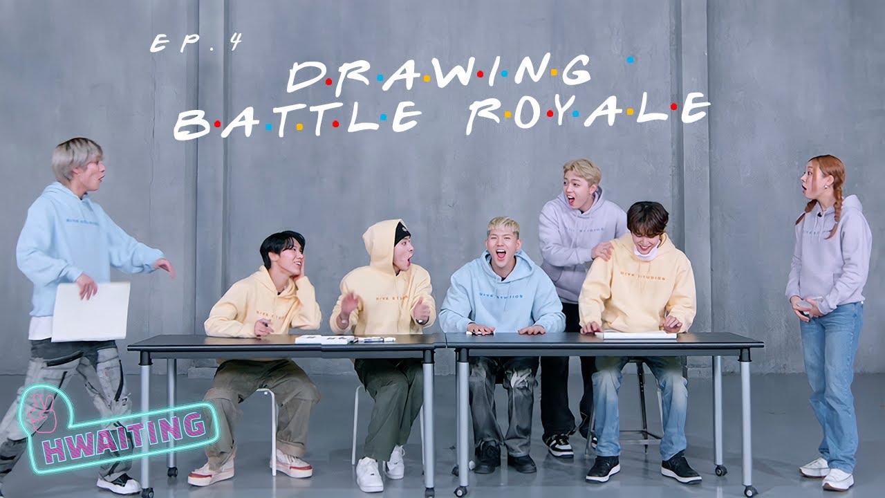 HWAITING S2 E4 | Drawing Battle Royale! 🧑‍🎨⚔️ - YouTube
