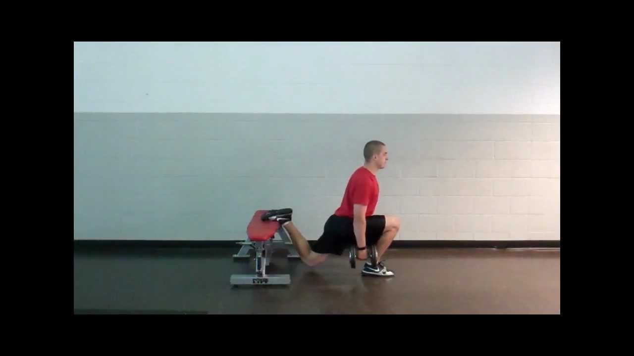 DB Bench Squat - YouTube