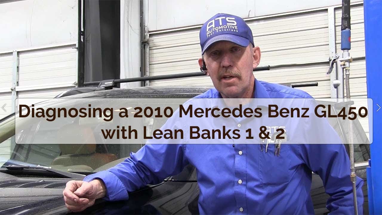 2010 Mercedes Benz GL450 Lean Bank 1 & Bank 2 - YouTube