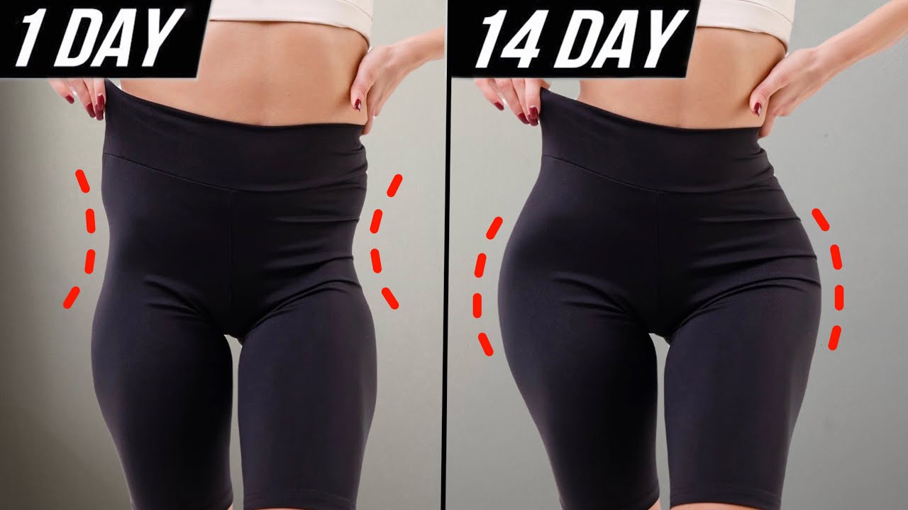 Side Booty Wider Hip Workout In 14 Days (DO AT HOME) - YouTube
