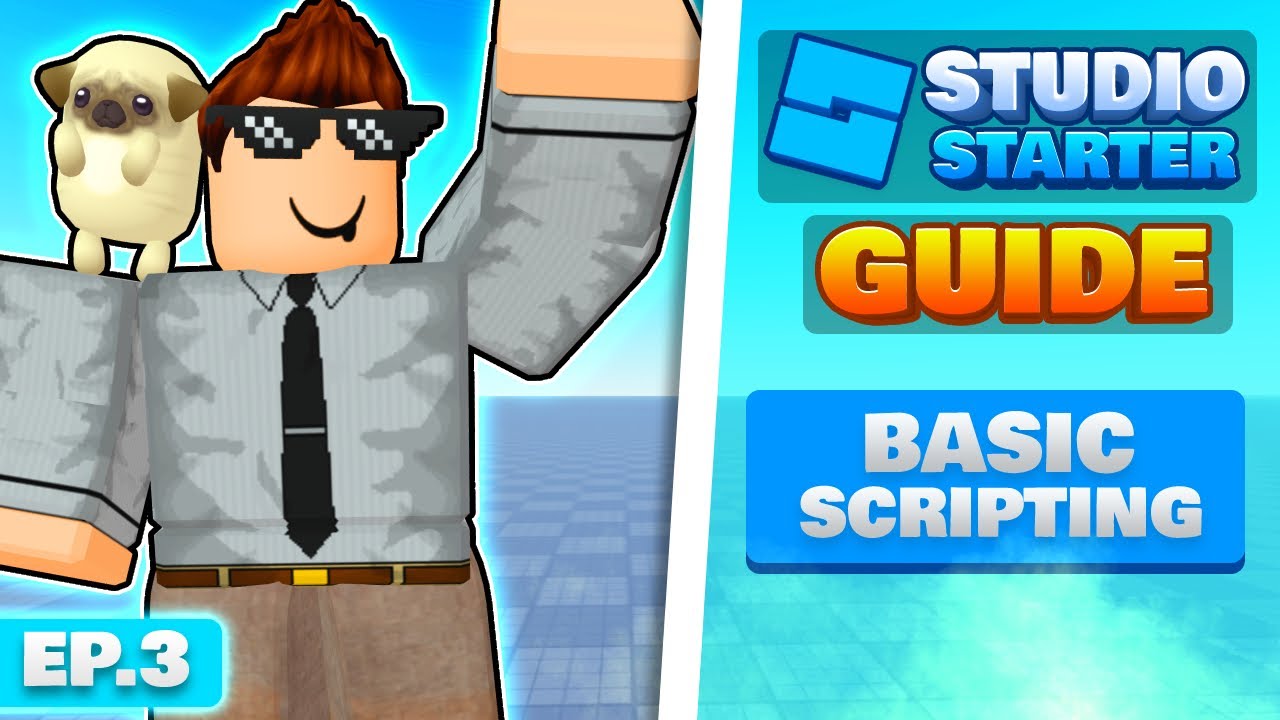 Basic Scripting! Roblox Studio Starter Guide Ep 3 - YouTube