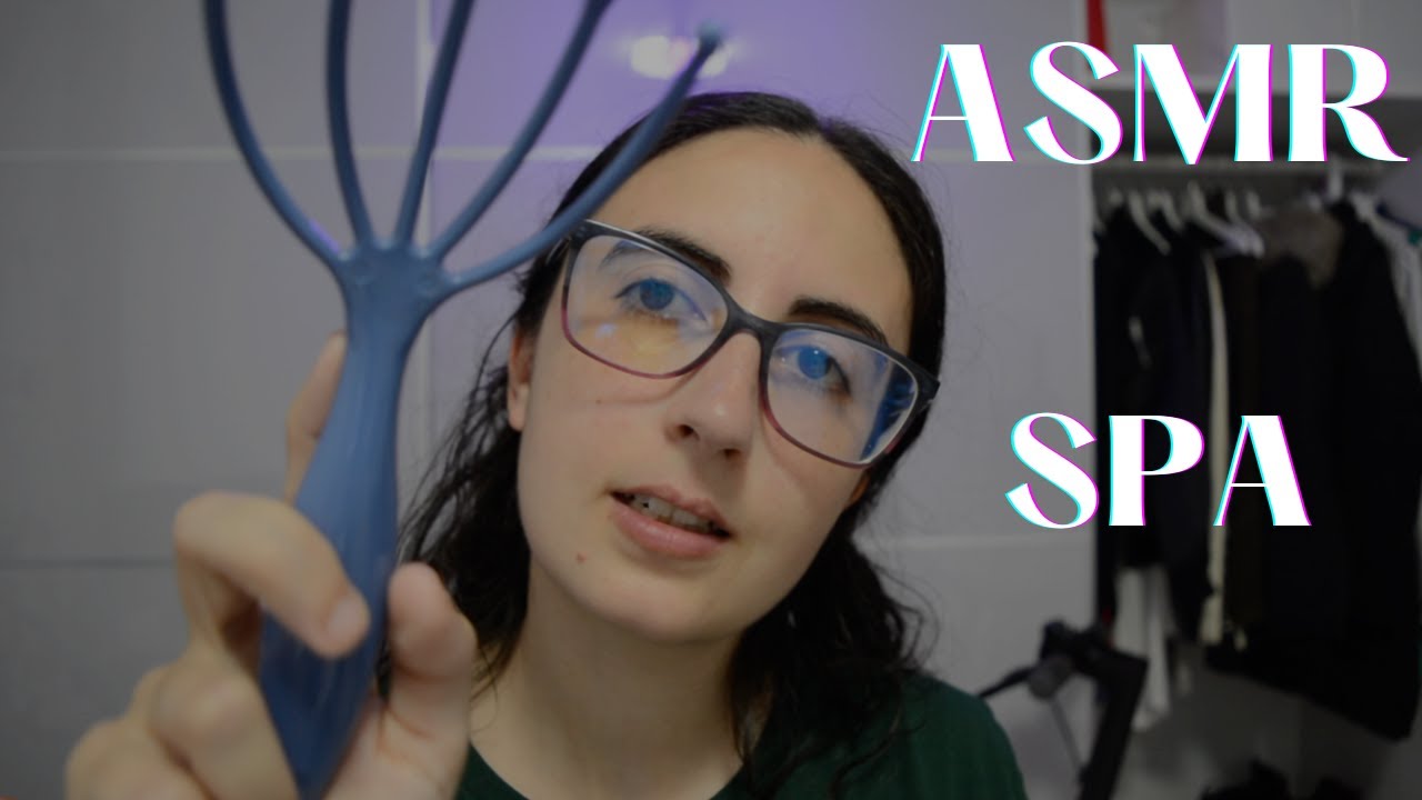 ASMR SPA super relajante con MASAJE facial 🧖🏻‍♀️ | Mouth sounds - YouTube