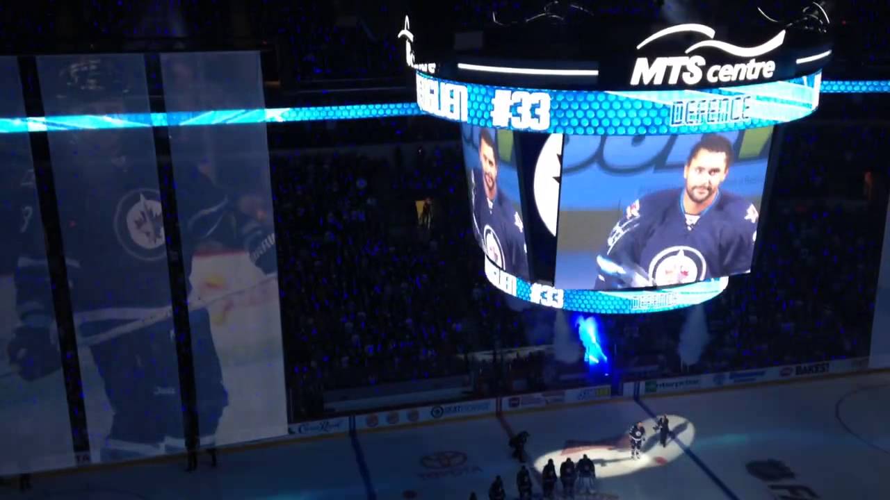 Winnipeg Jets 2015-16 Player Intros: Dustin Byfuglien - YouTube