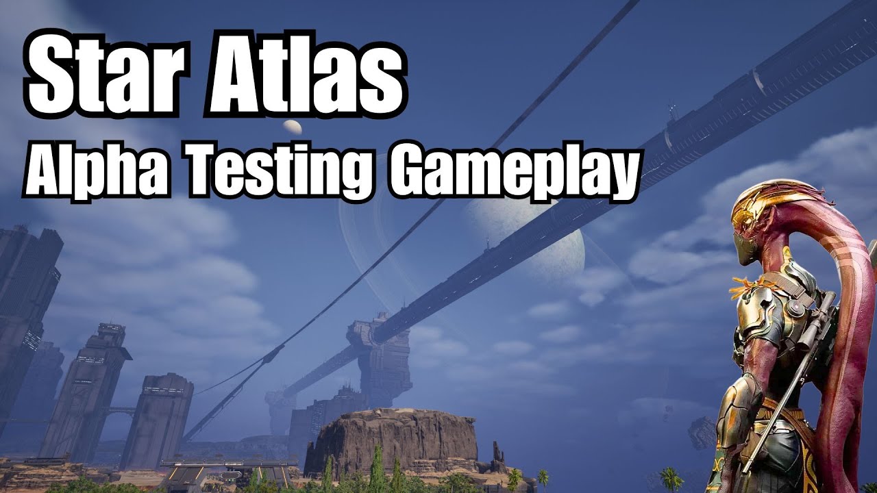 Star Atlas Alpha Gameplay in Showroom - YouTube
