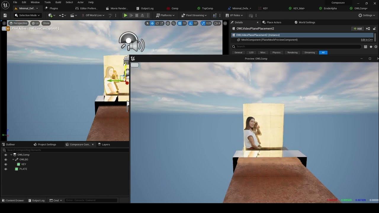 How to Composite your Media and a CG Background in Unreal Engine Composure: Beginners Guide ...
