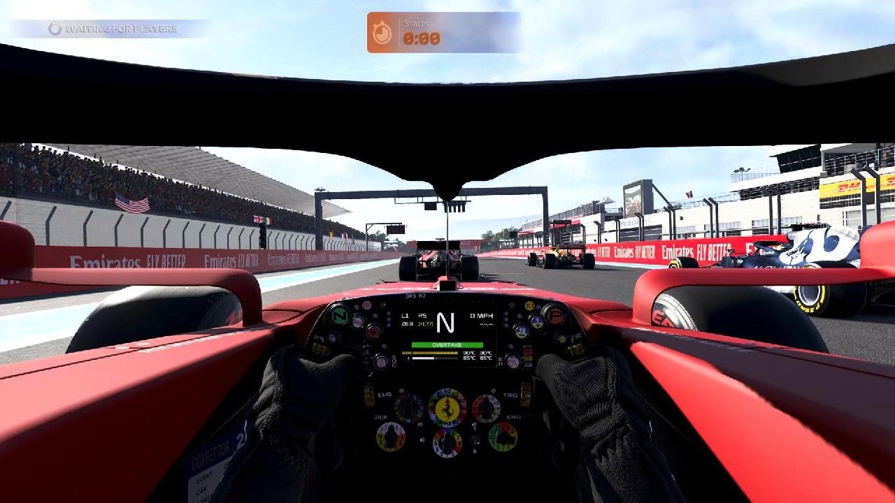 Ferrari start - YouTube