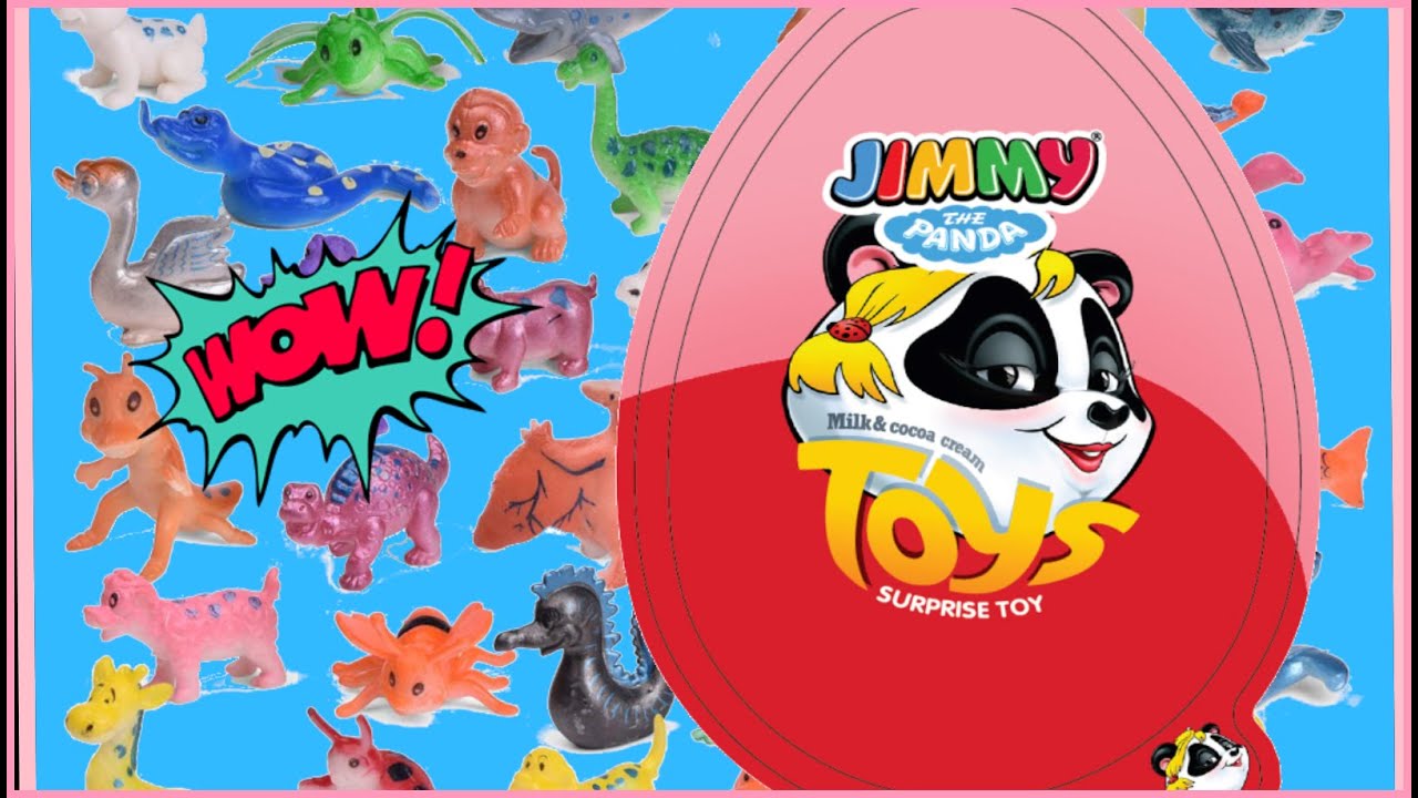 Jimmy Egg Surprise Toy - YouTube