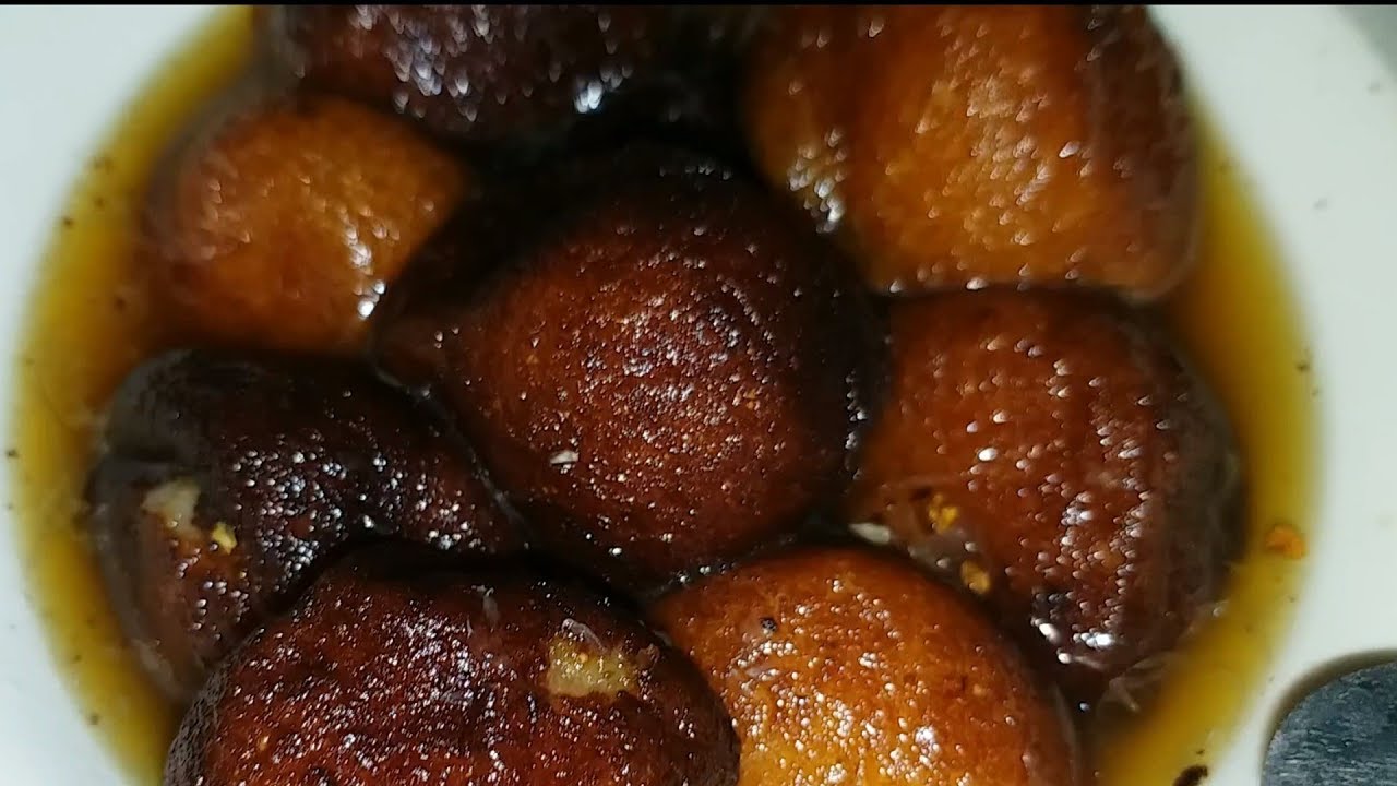 Gulab jamun perfect easy measurement village food pak indian sweet ...