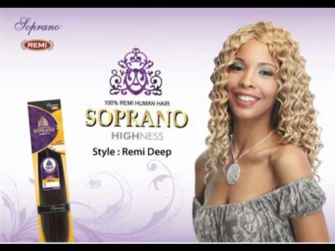 Soprano Hair extensions - YouTube