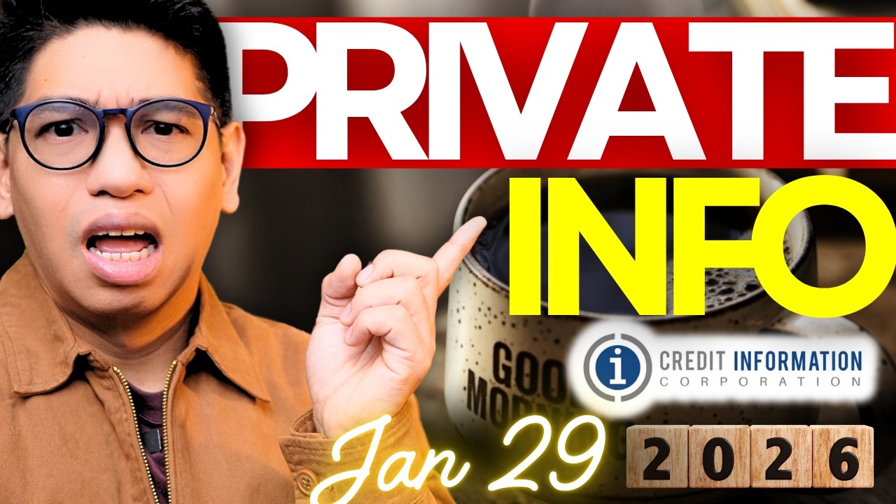 Good Morning! Jan 29 - Your CREDIT SCORE is PRIVATE No One Can LOOK At ...