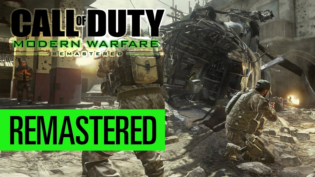 CoD Modern Warfare Remaster - Preview / Vorschau - YouTube