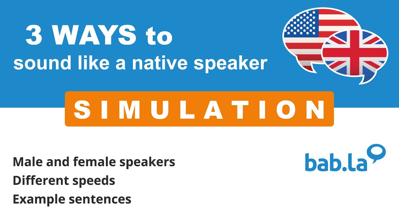 SIMULATION pronunciation | Improve your language with bab.la - YouTube