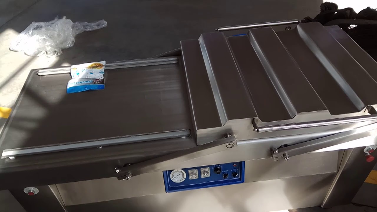 meat vacuum packaging machine, food vacuum packing machine - YouTube