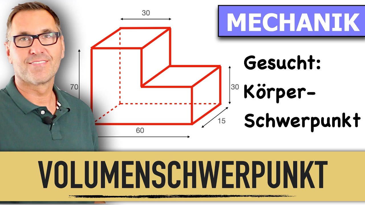 Volumenschwerpunkt Berechnen