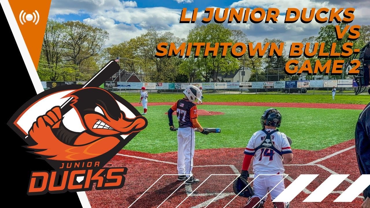 Long Island Junior Ducks 10U vs Smithtown Bulls Double Header Game 2 ...