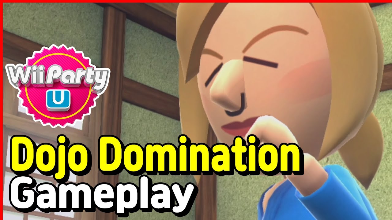 Wii Party U Dojo Domination gameplay ( Standard Difficulty ) 도장깨기 | WiiパーティーU チャレンジ道場中級で遊ぶ - YouTube