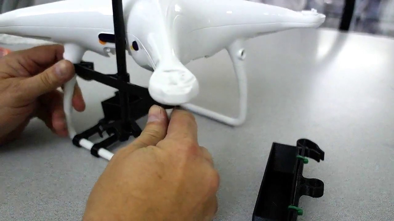 Parrot Sequoia — MicaSense DJI P4 lightweight mounting kit - YouTube