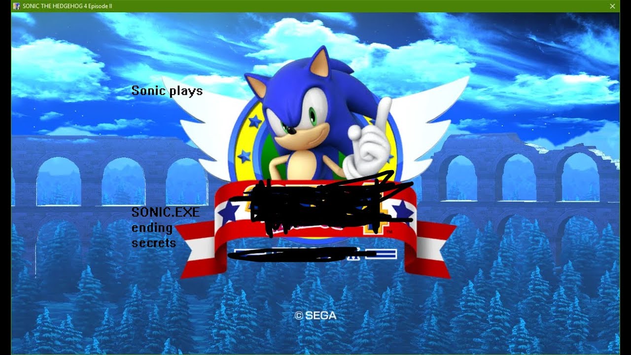 SONIC PLAYS SONIC.EXE AGAIN - YouTube
