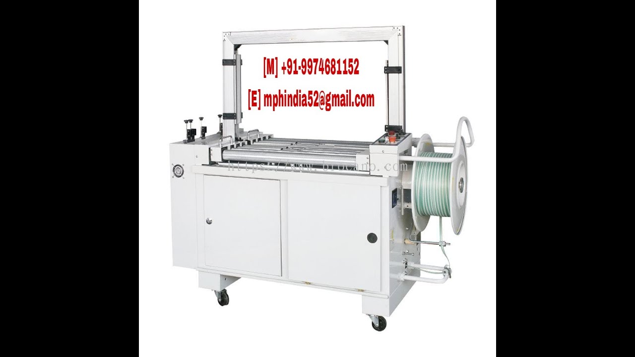 online strapping machine in Shirdi - YouTube