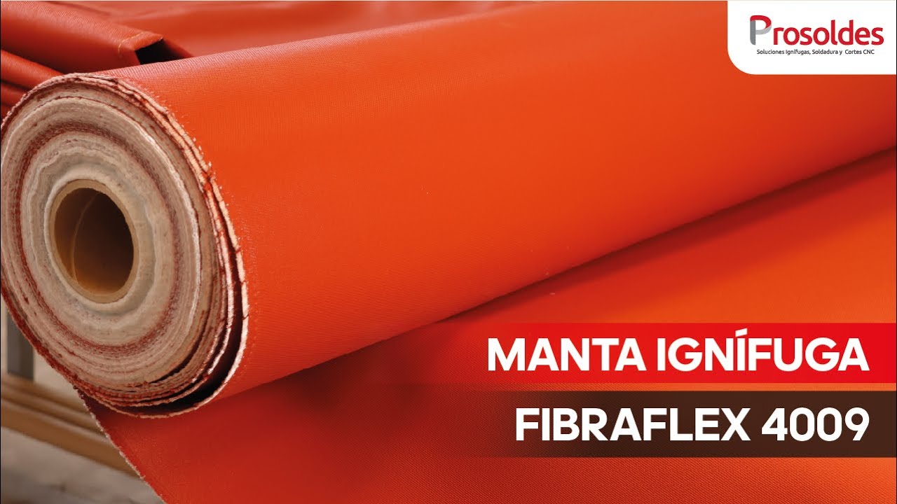 FibraFlex 4009 | Manta Ignífuga para soldar | PROSOLDES - YouTube
