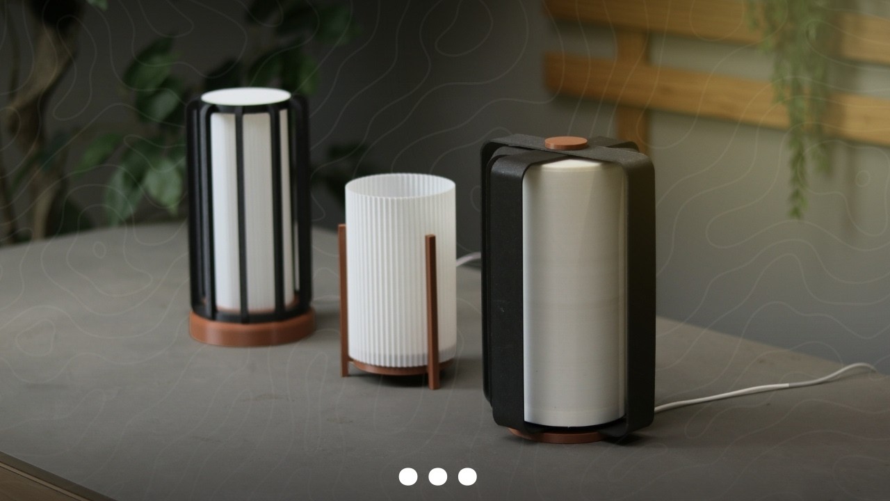 These 3D Printed Lamps Need Only ONE Electronic Part (So Easy!) - YouTube