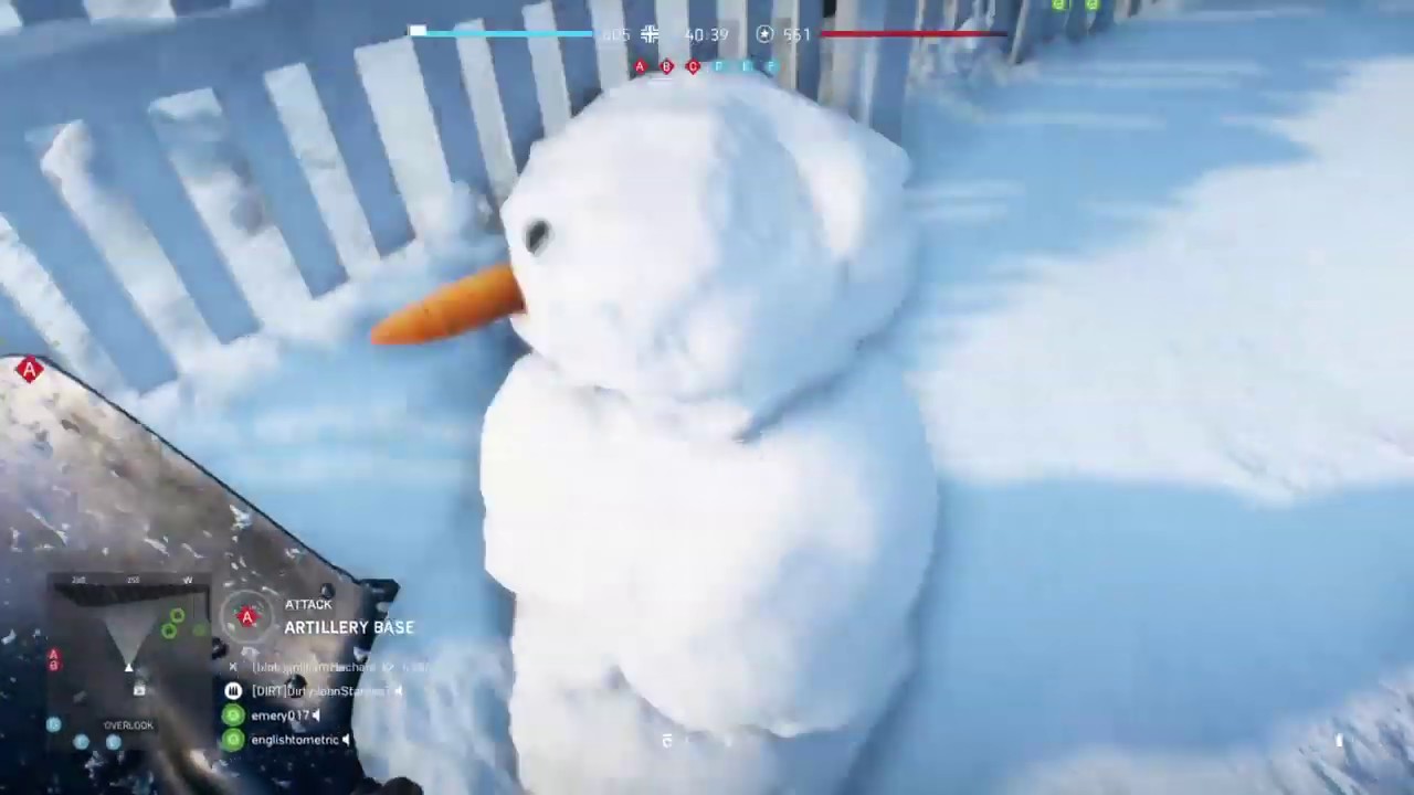 Where to build the Snowman | Battlefield V Tides of War Challenge - YouTube