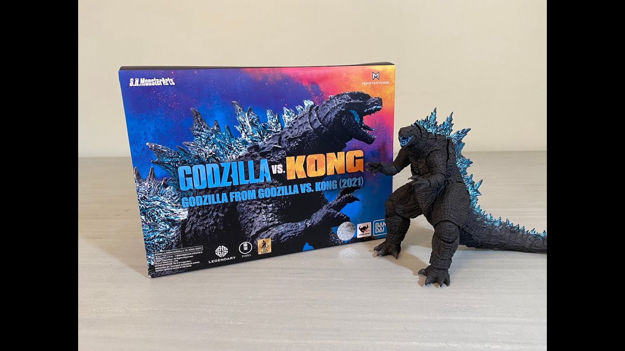 SH MonsterArts Godzilla 2021 (Godzilla Vs Kong) Figure Review - YouTube