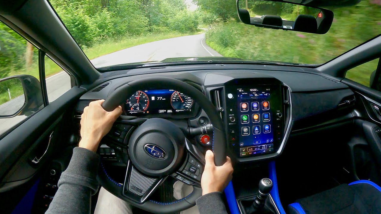 Full Throttle in the NEW 2025 Subaru WRX tS | POV Drive - YouTube