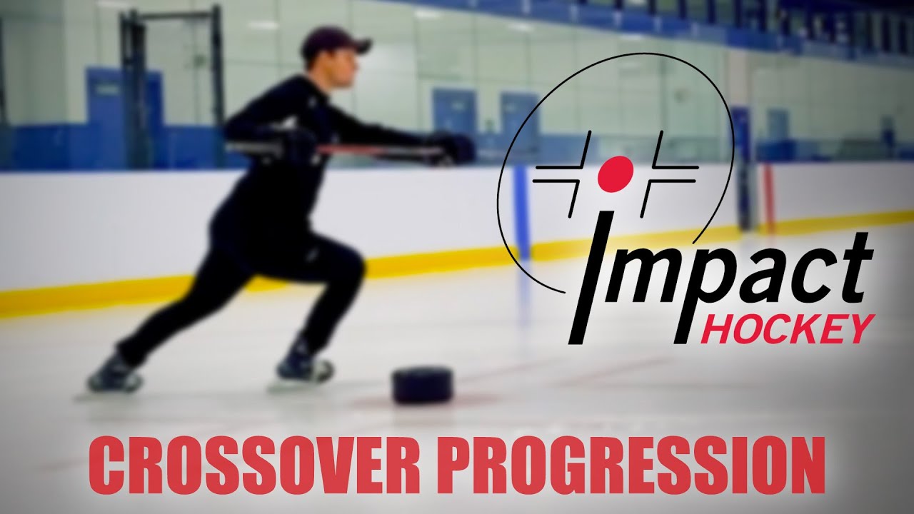 Strengthen Your Stride: Crossover Progression • Impact Hockey Power Skating - YouTube