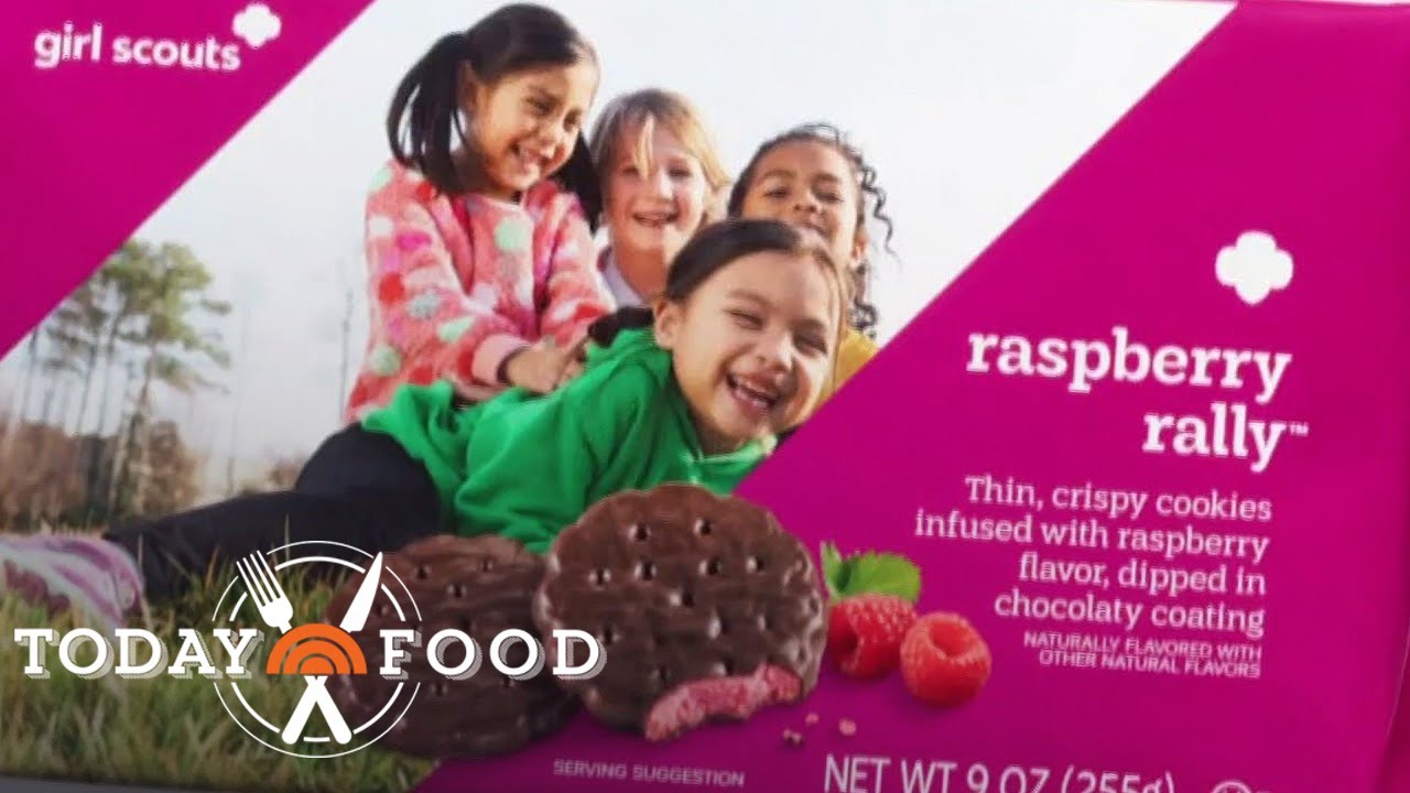 New Girl Scout cookie Raspberry Rally sparks resale fiasco - YouTube