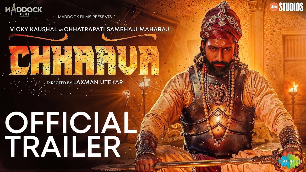 Chhava Trailer | Chhaava Release Date | Chava Movie Trailer | Chhava ...