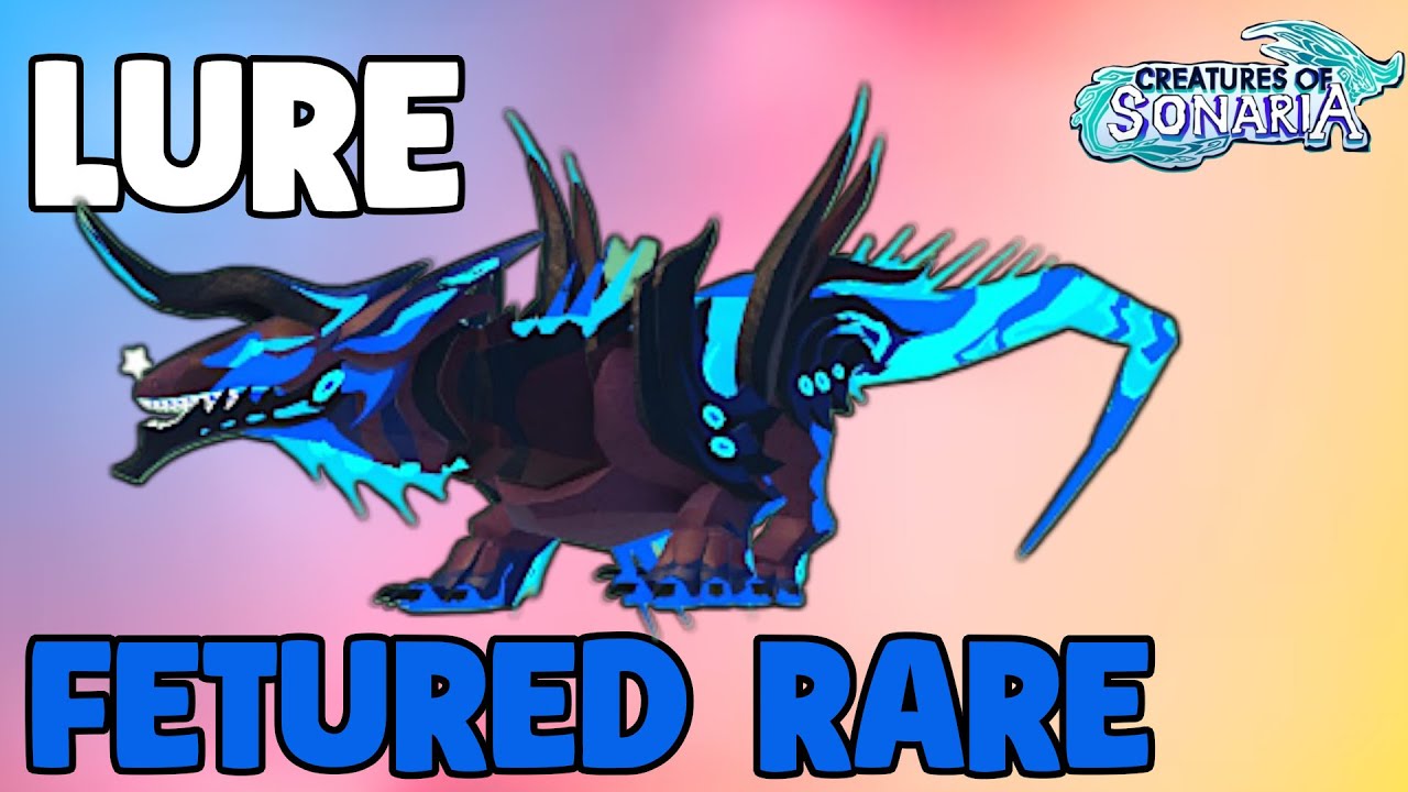 Rare LURE Gameplay in Creatures of Sonaria! (Must-See)! - YouTube