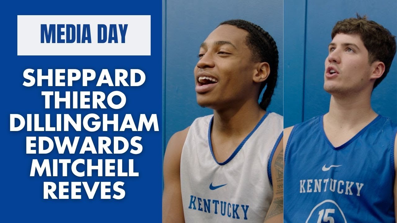 Kentucky basketball players preview the 2023-24 season - YouTube