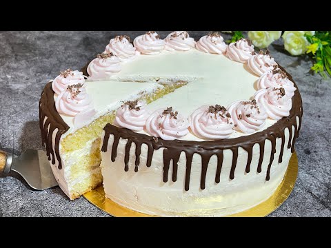 Bayramona Tort, Yumshoq, mayin va mazali / Самый вкусный бисквитный торт.